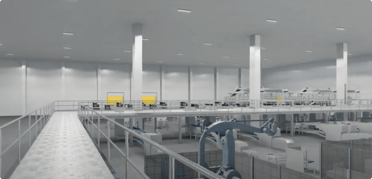 3D Render: Food Processing Factory – ConceptsIN3D